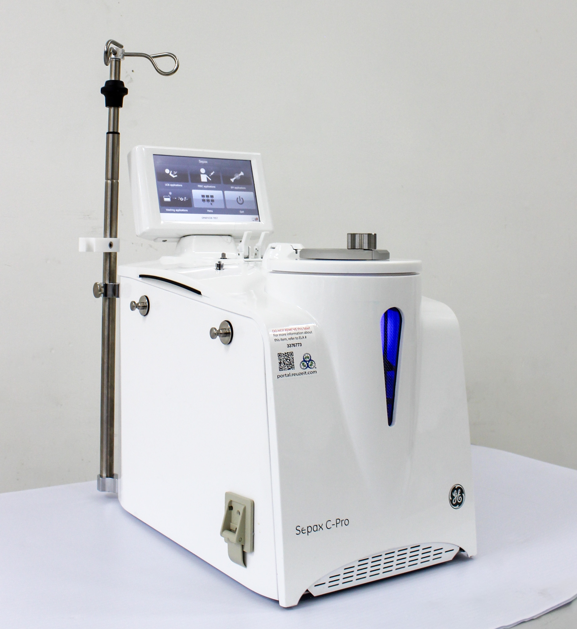 GE Sepax C-Pro Cell Processing System Automate Magnetic Cell Prep Used ...